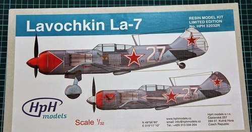 1/32 Lavochkin La-7 HpH Models #32032R