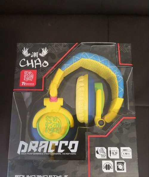 Наушники Tt esports Thermaltake Chao Dracco новые