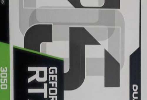 Видеокарта Palit GeForce RTX 3050 Dual (новая)