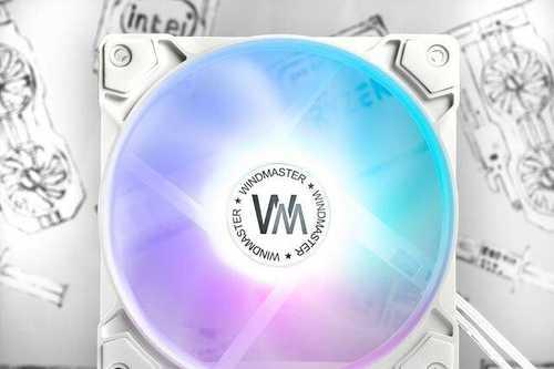 Вентиляторы windmaster Prism white (argb)