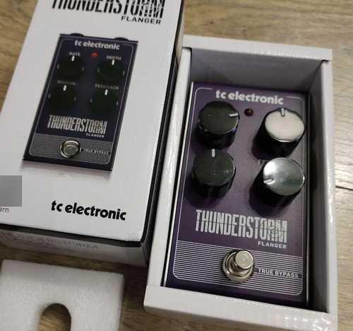 Гитарная педальtс electronic thunderstorm flanger
