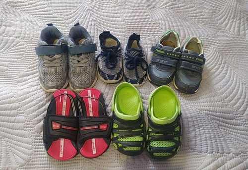 Летняя обувь на мальчика 2-3года (25, 26р)
