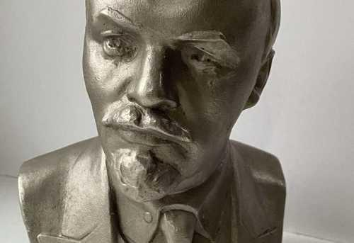 Ленин бюст, ск Абашвили СССР. 19 см. Металл