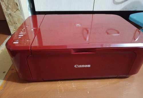 Цветной струйный принтер Canon pixma MG3540 Red