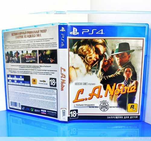 L.A. Noire (PS4) Б/У Диск