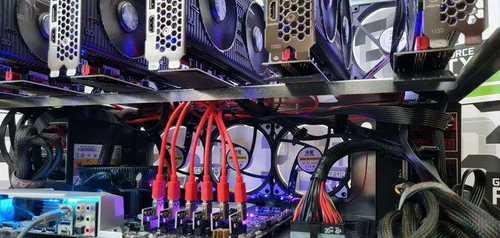 Новые/Карты/Palit3060ti/6шт381Мн