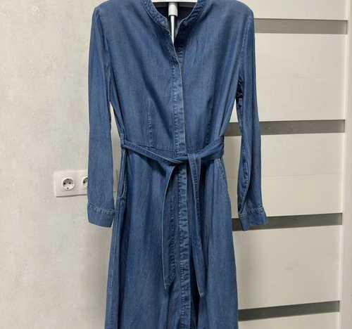 Платье рубашка длинное esprit