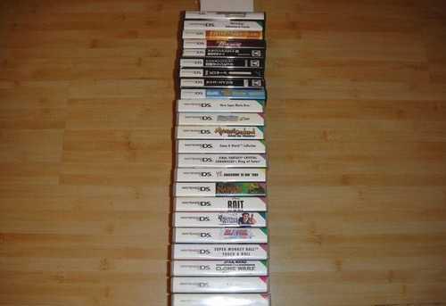 Игровые картриджи для приставки Nintendo DS и 3DS