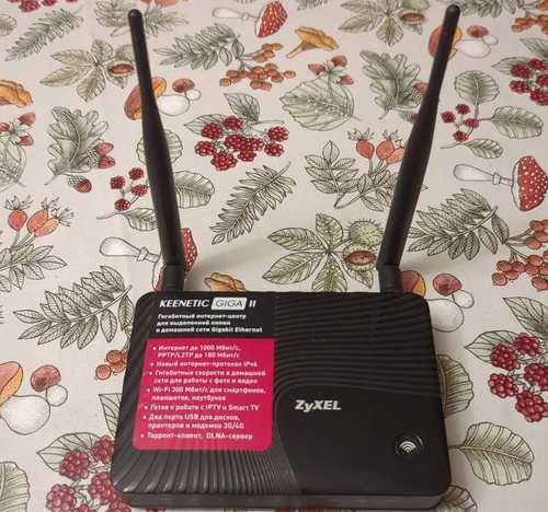 Wifi роутер Zyxel keenetic Giga II