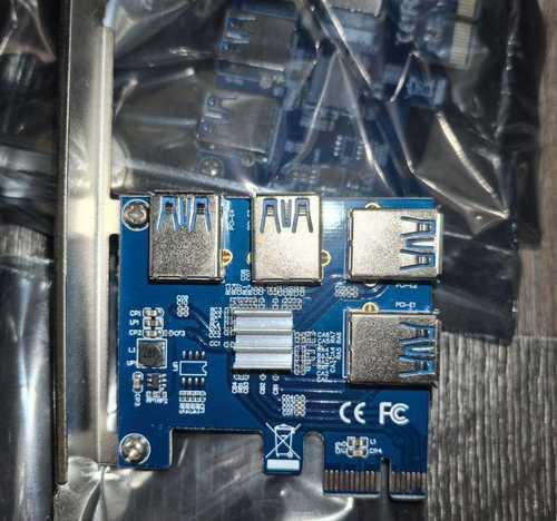 Разветвитель pci-e в usb 3.0 для райзеров