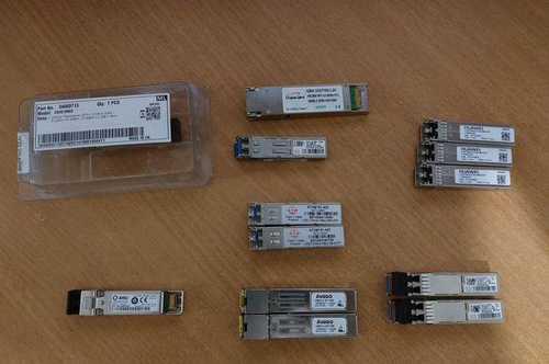 Sfp модули набор (cisco,jdsu) 10G