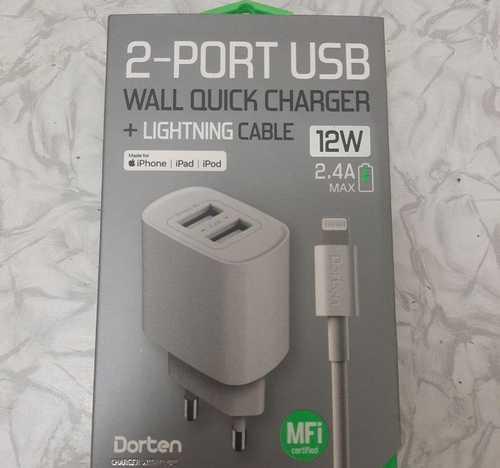 Зарядное устройство на 2 порта usb