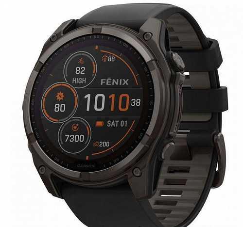 Garmin Fenix 8 51 mm Amoled Sapphire Titanium