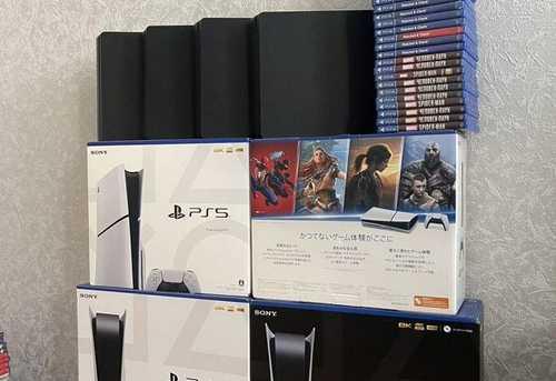 Sony playstation 4, 5 + игры