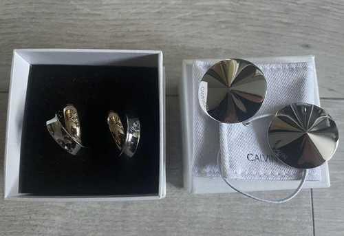 Серьги Calvin Klein
