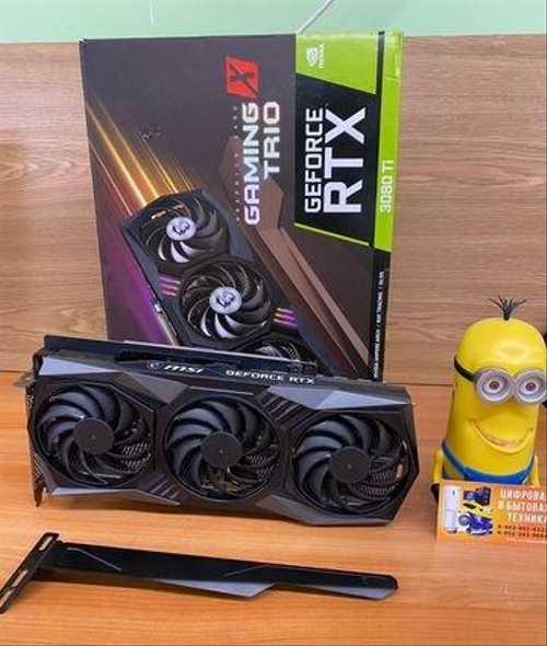 Видеокарта MSI GeForce RTX 3080 Ti gaming X trio