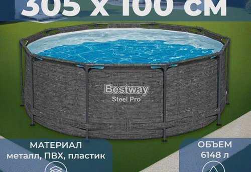 Каркасный бассейн 305х100