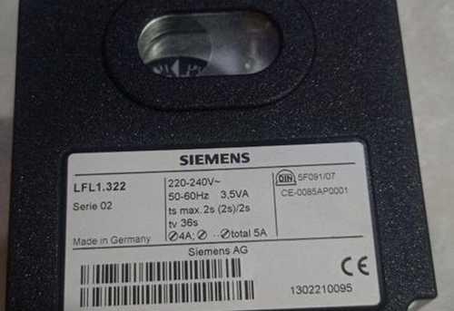 Автомат (менеджер) горения Siemens LFL 1.322