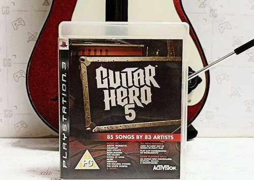 Guitar Hero 5 (Игра + Гитара) для PS3
