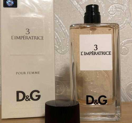 Dolce gabbana 3 l imperatrice 100 мл