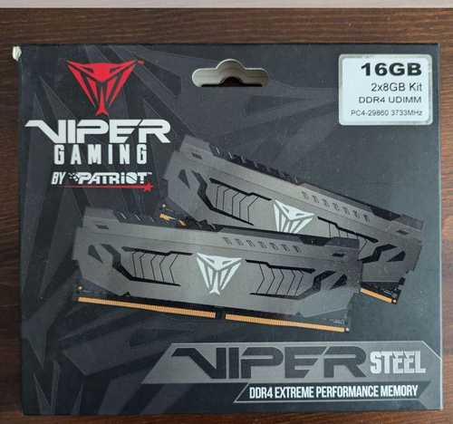 Оперативная память ddr4 16gb patriot viper