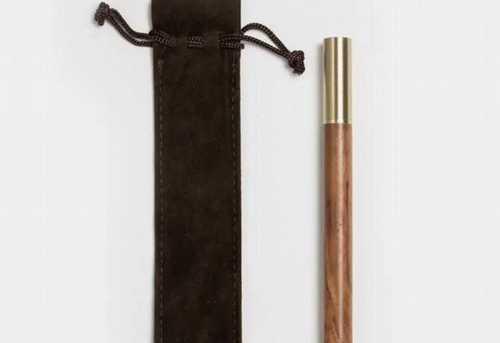 Деревянная ручка гелевая в подарочном чехле