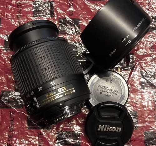 Nikon 55-200 на все никон