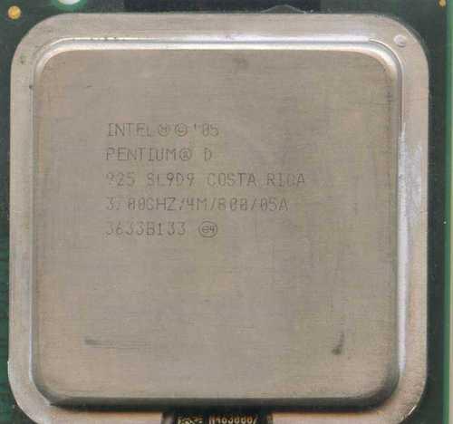 Процессор Socket-775 Intel Pentium D 925 3.0/4М/80