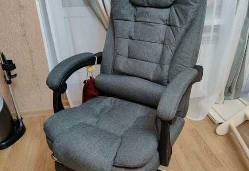 Компьютерное кресло с массажем ткань