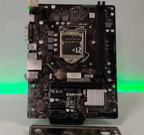 Мат. плата Biostar H310MHP/LGA1151v2/2DDR4/mATX