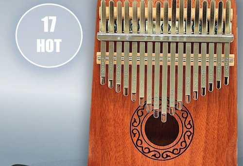 Калимба 17 нот музыкальный инструмент