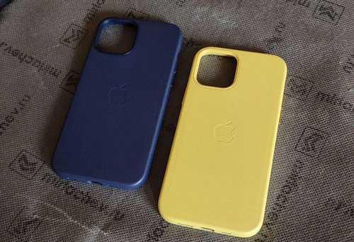 Чехол на iPhone 12/12 pro leather case без Magsafe