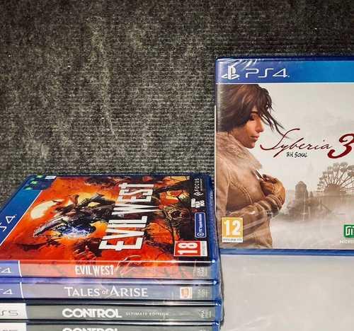 Syberia 3 PS4/PS5 (Новый диск)