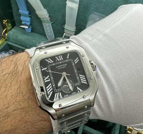 Мужские часы Cartier Santos