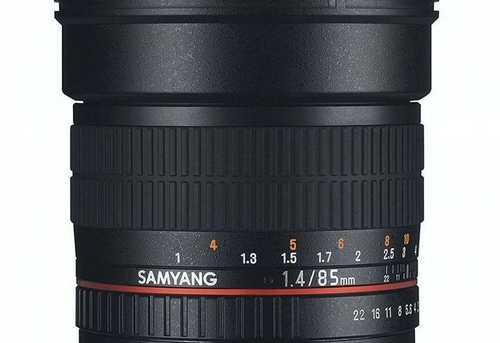 Объектив Samyang 85mm f/1.4 Canon