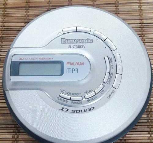 Cd mp3 плеер Panasonic SL-CT582V