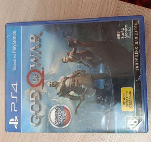 Диски на ps4 god of war