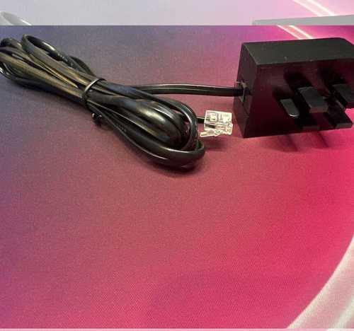 Телефонный шнур RJ-10 с блоком