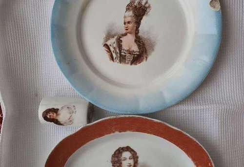 Блюда-тарелки и стопка-французские короли
