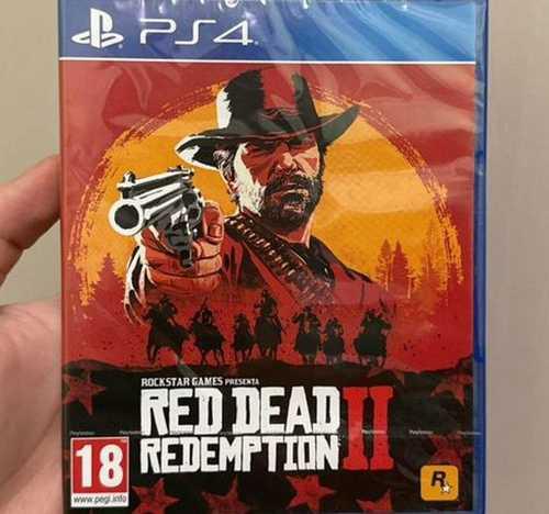 Red dead redemption 2 ps4 диск