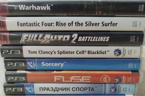 Игры для приставок ps3