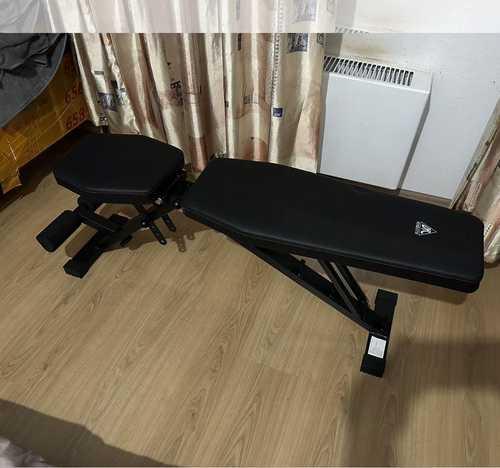 Силовая скамья бу DFC homegym D73