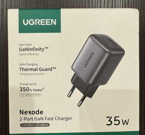 Зарядное устройство для айфона ugreen nexode 35w