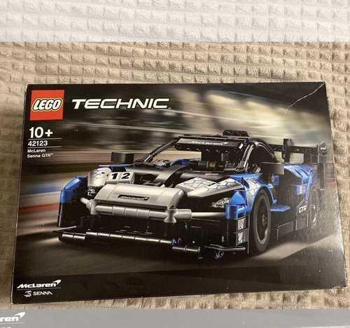 Собранный lego Technic 42123 McLaren Senna GTR