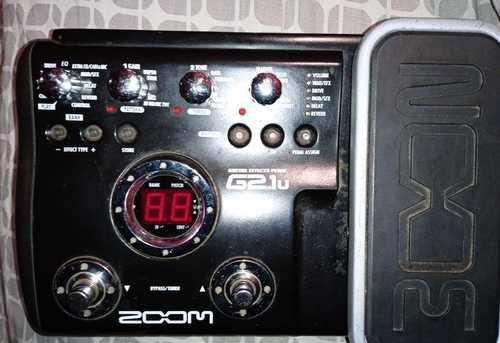Гитарный процессор zoom g2.1u