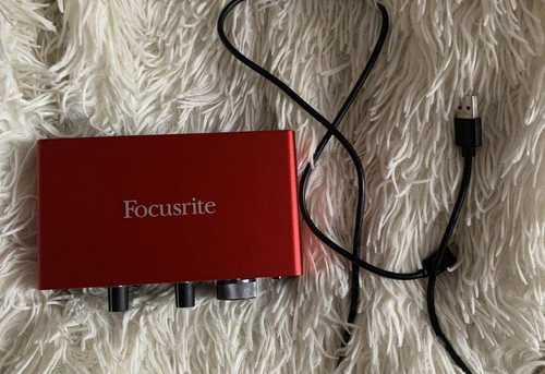 Звуковая карта focusrite scarlett solo 3rd gen