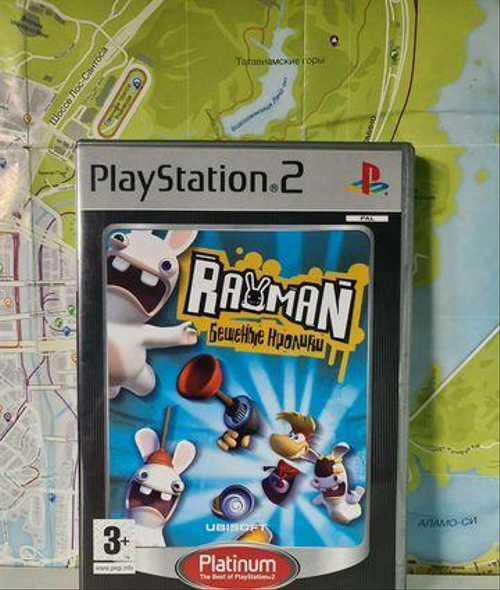Rayman Бешеные Кролики Ps2