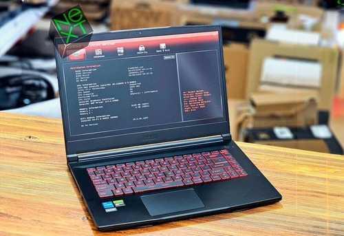 Игровой ноутбук 15.6" MSI GF63 Thin 11SC-623XRU, 256 ГБ, Core i5-11400H, RAM 8 ГБ, GeForce GTX 1650 4 ГБ