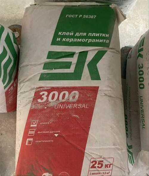 Плиточный клей EK 3000