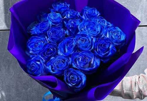 Синие розы Цветы Букеты 101, 51 Роза с доставкой